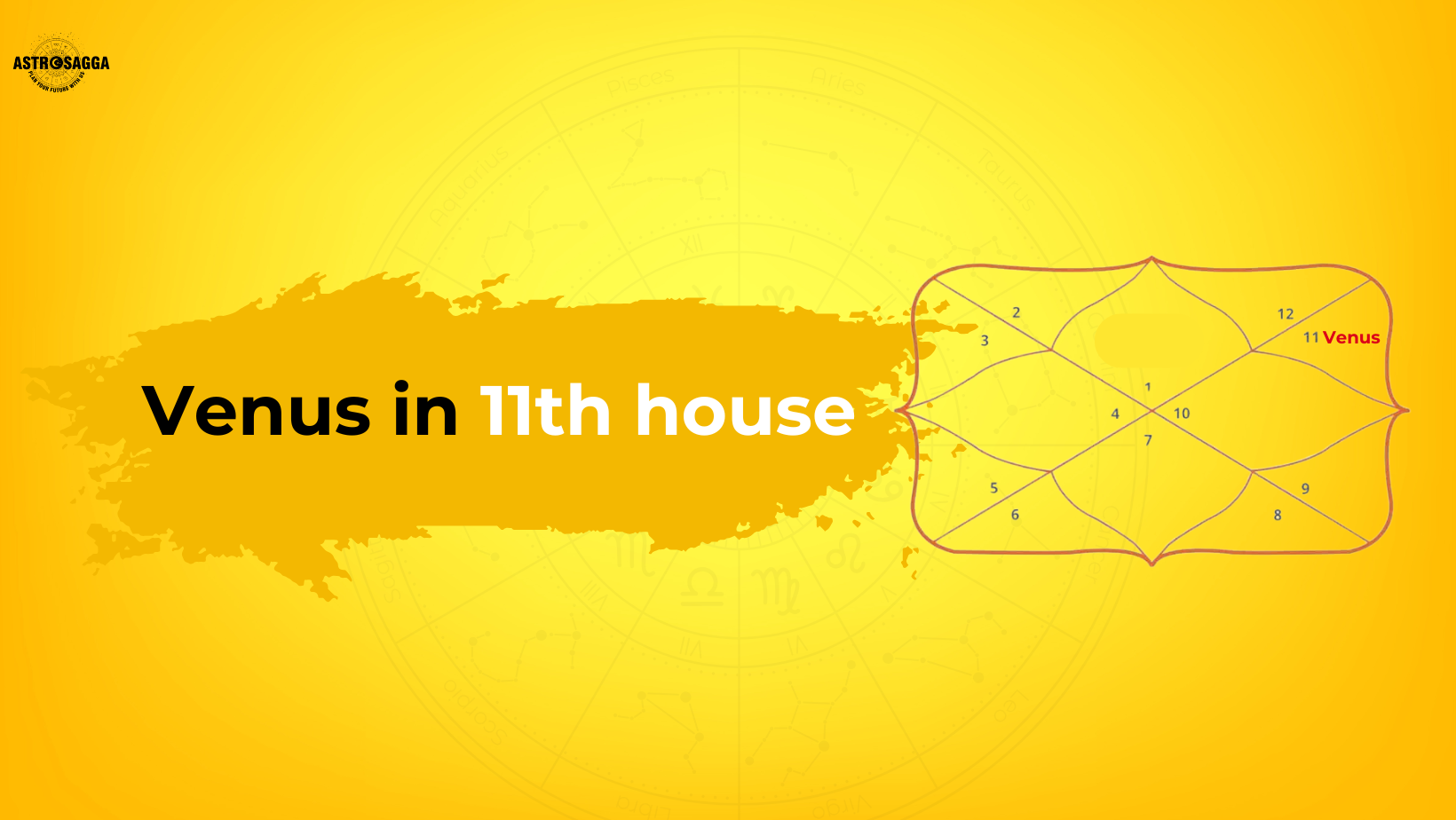 Venus in 11th House: Social Charm and Financial Gain