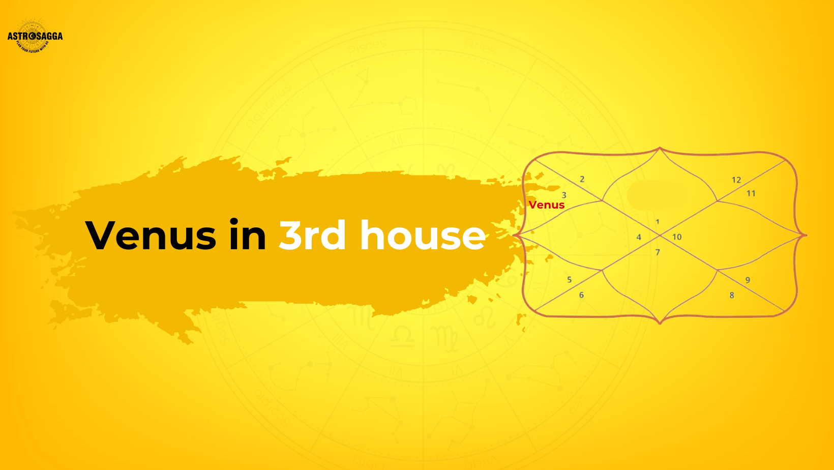 Venus in 3rd House: Communication and Creative Power